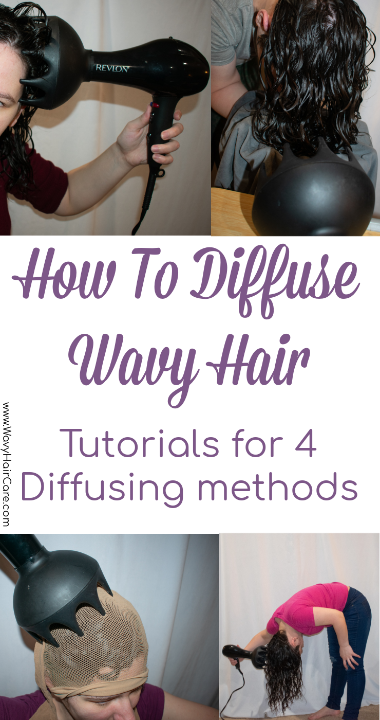 How To Diffuse Wavy Hair 4 Ways: Step By Step With Pictures - Wavy Hair ...